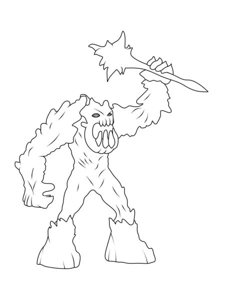 Eldrador coloring pages