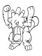 Exploud Pokemon coloring pages - Free Printable