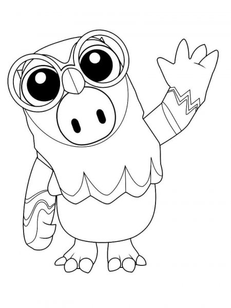 Fall Guys coloring pages