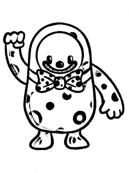Fall Guys coloring pages