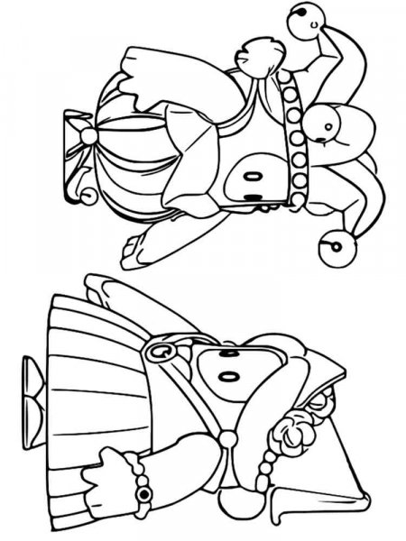 Fall Guys coloring pages