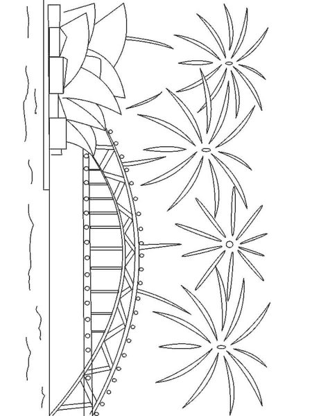 Fireworks coloring pages