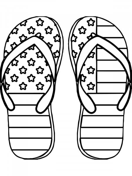 Flip Flop coloring pages