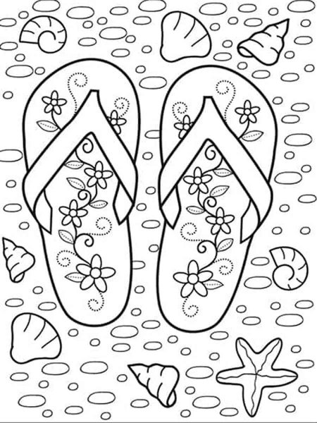 Flip Flop coloring pages