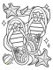 Flip Flop coloring pages
