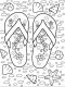 Flip Flop coloring pages