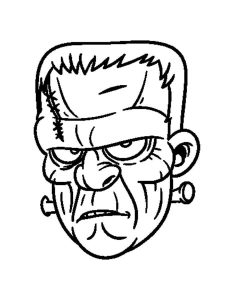 Frankenstein coloring pages