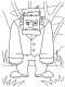 Frankenstein coloring pages