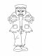 Frankenstein coloring pages