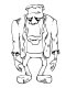 Frankenstein coloring pages