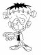 Frankenstein coloring pages
