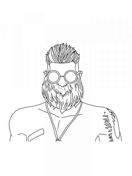 Free Fire coloring pages