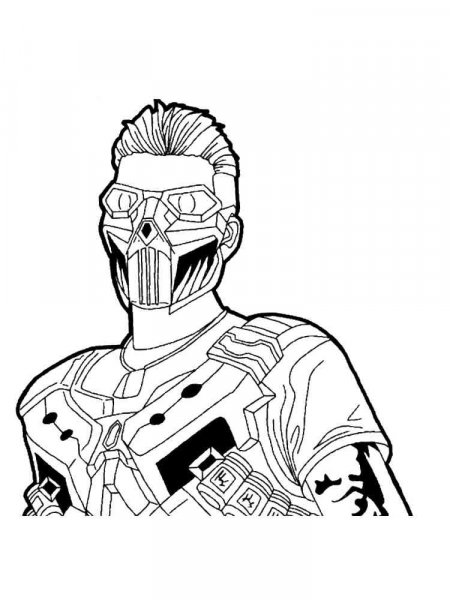 Free Fire coloring pages