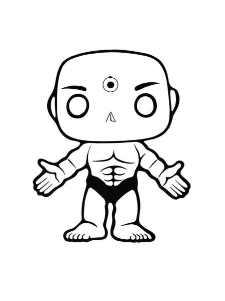 Funko coloring pages
