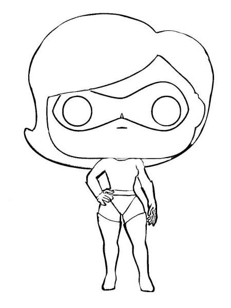 Funko coloring pages