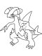 Gabite Pokemon coloring pages - Free Printable