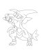 Garchomp Pokemon coloring pages - Free Printable