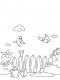 Garden coloring pages