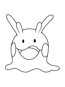 Goomy Pokemon coloring pages - Free Printable