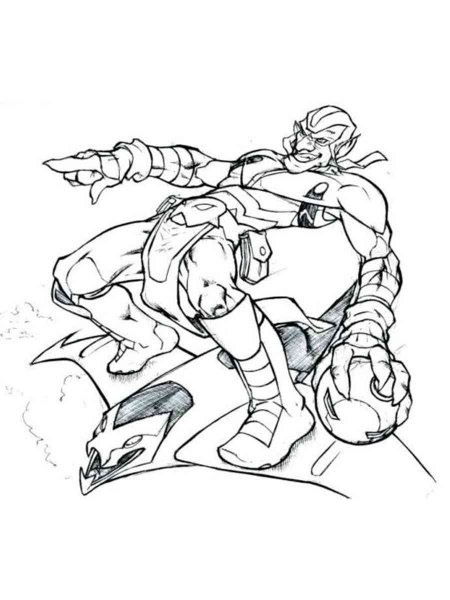 Green Goblin coloring pages