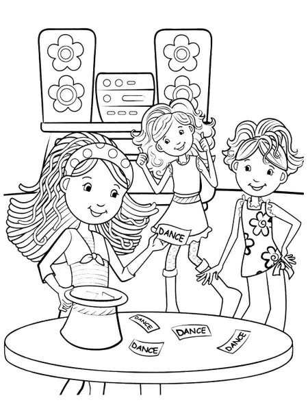 Groovy Girls coloring pages