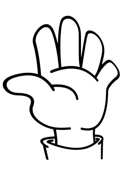 Hand coloring pages