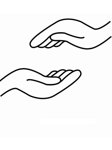 Hand coloring pages