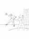 Handball coloring pages