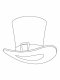 Hat coloring pages