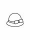 Hat coloring pages
