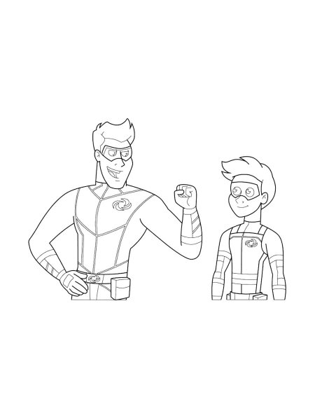 Henry Danger coloring pages