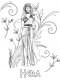 Hera coloring pages