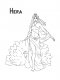Hera coloring pages