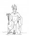Hermes coloring pages