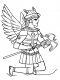 Hermes coloring pages
