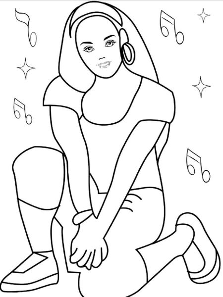 High School Musical coloring pages