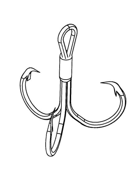 Hook coloring pages