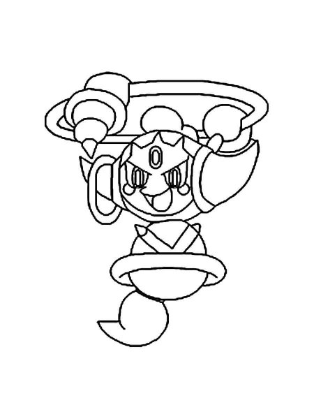 Hoopa Pokemon coloring pages - Free Printable