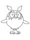 Hoothoot Pokemon coloring pages - Free Printable