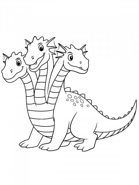 Hydra coloring pages