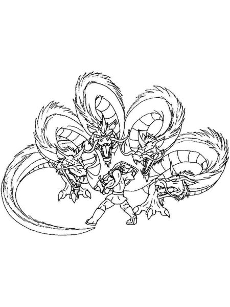 Hydra coloring pages