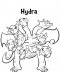 Hydra coloring pages