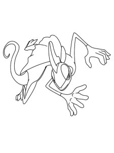 Inteleon Pokemon coloring pages - Free Printable