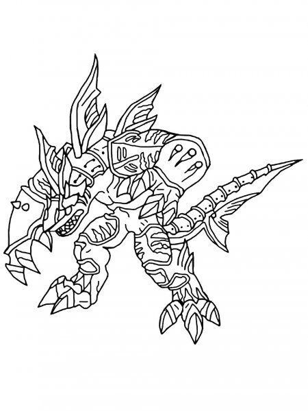 Invizimals coloring pages