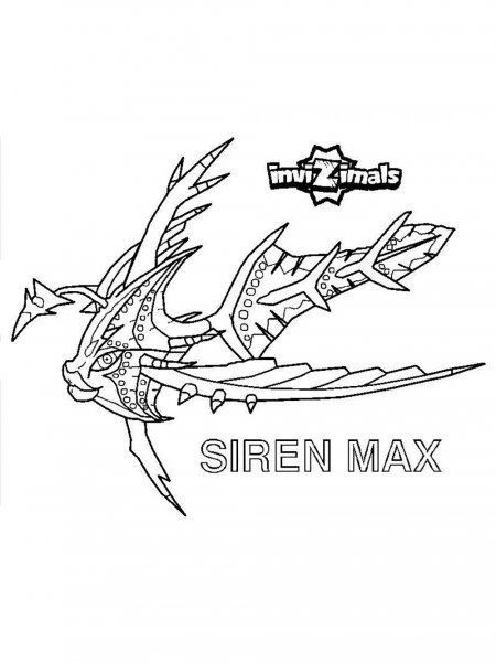 Invizimals coloring pages