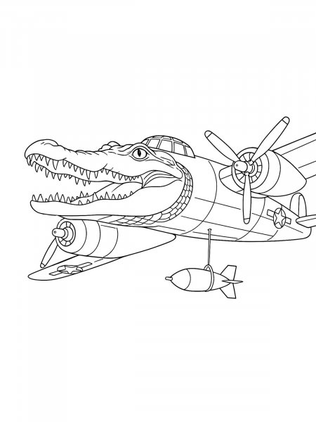 Italian Brainrot coloring pages