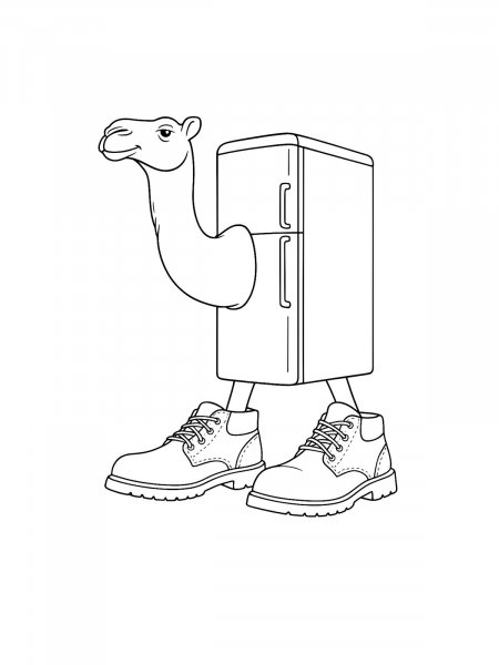 Italian Brainrot coloring pages