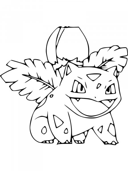Pokemon Ivysaur coloring pages - Free Printable