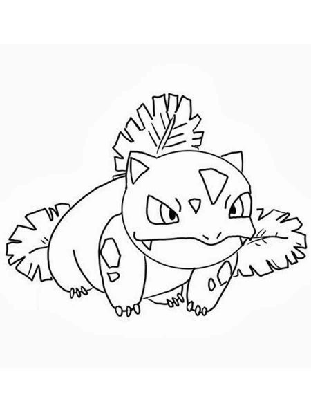 Pokemon Ivysaur coloring pages - Free Printable