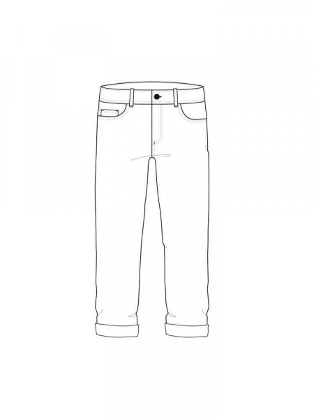 Jeans coloring pages